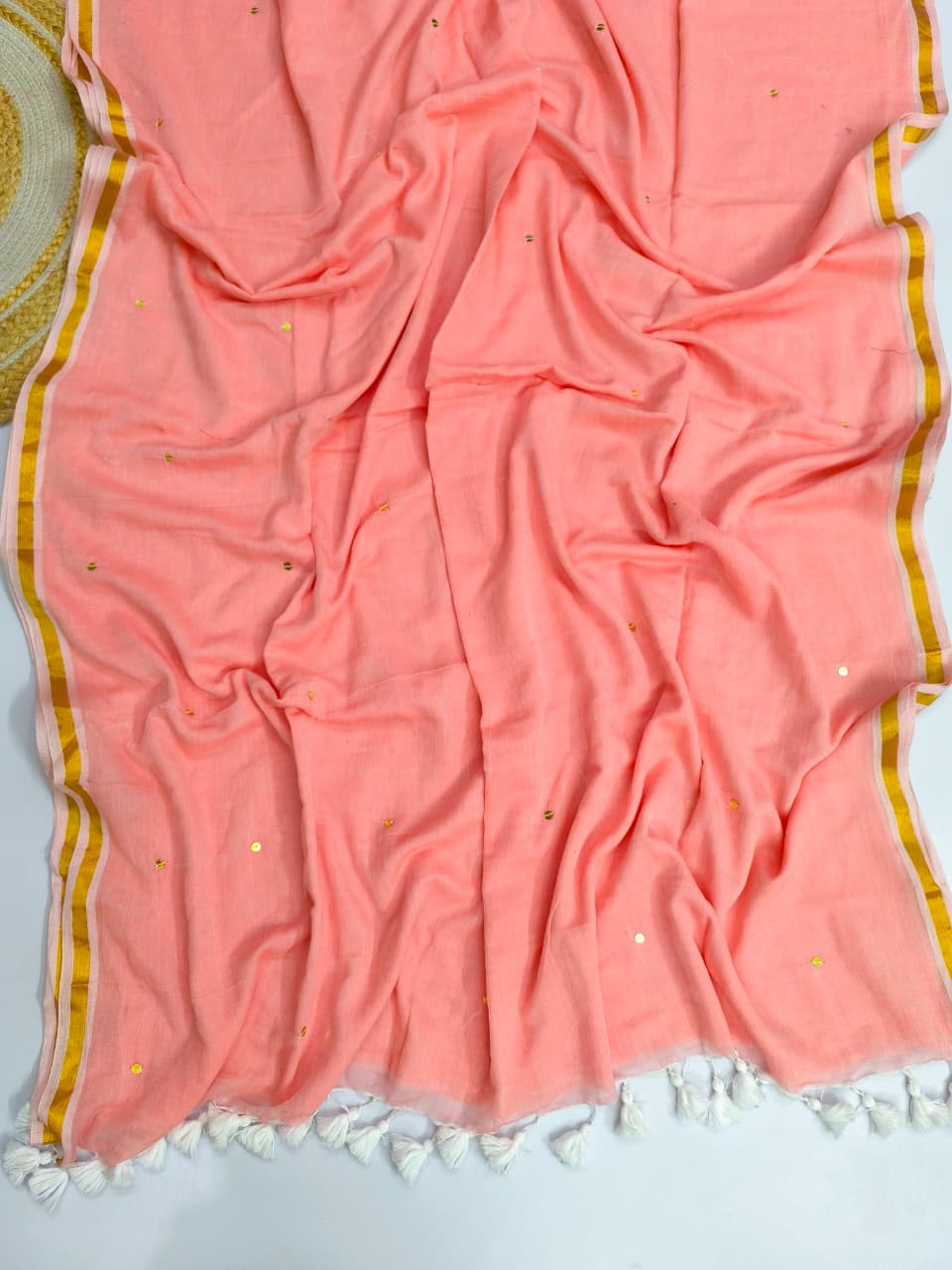 Shruthika Mul Cotton Saree